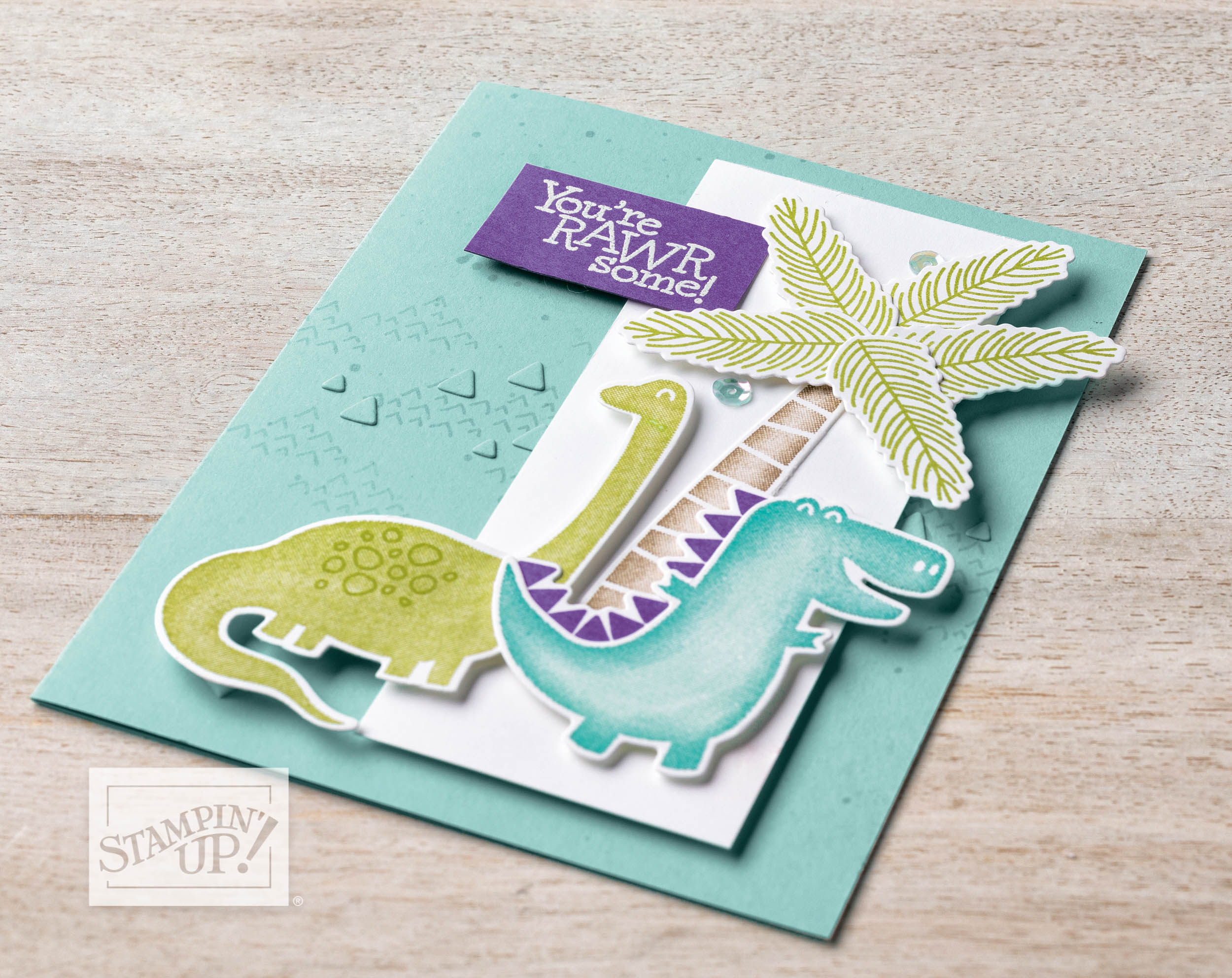 You’re Going to LOVE the new Dinoroar Suite! Fun Ideas & A Bookmark! – Up North Stampin'