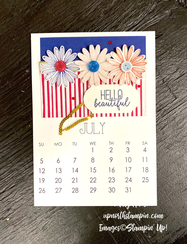 A Calendar for Katie… – Up North Stampin'