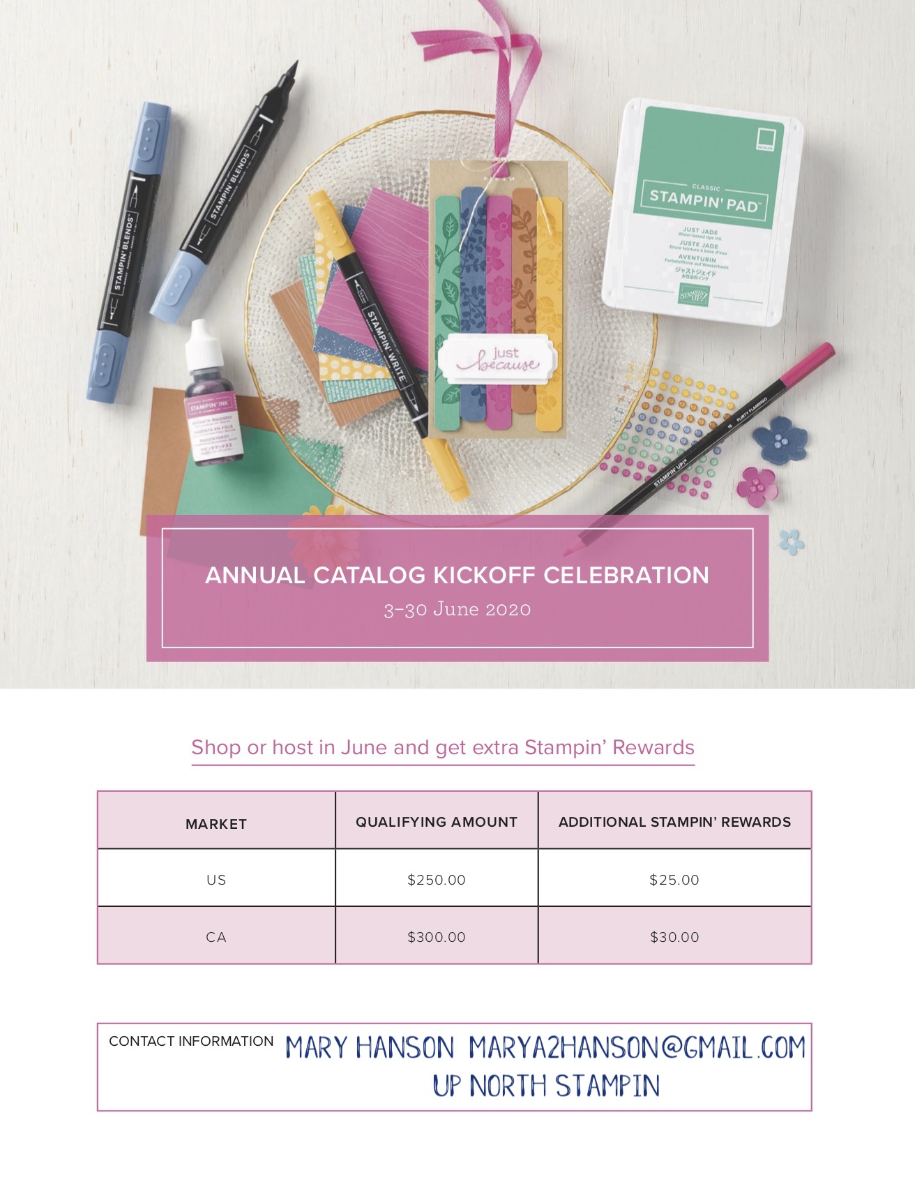 Introducing the BRAND NEW Stampin’ Up ANNUAL CATALOG! – Up North Stampin'