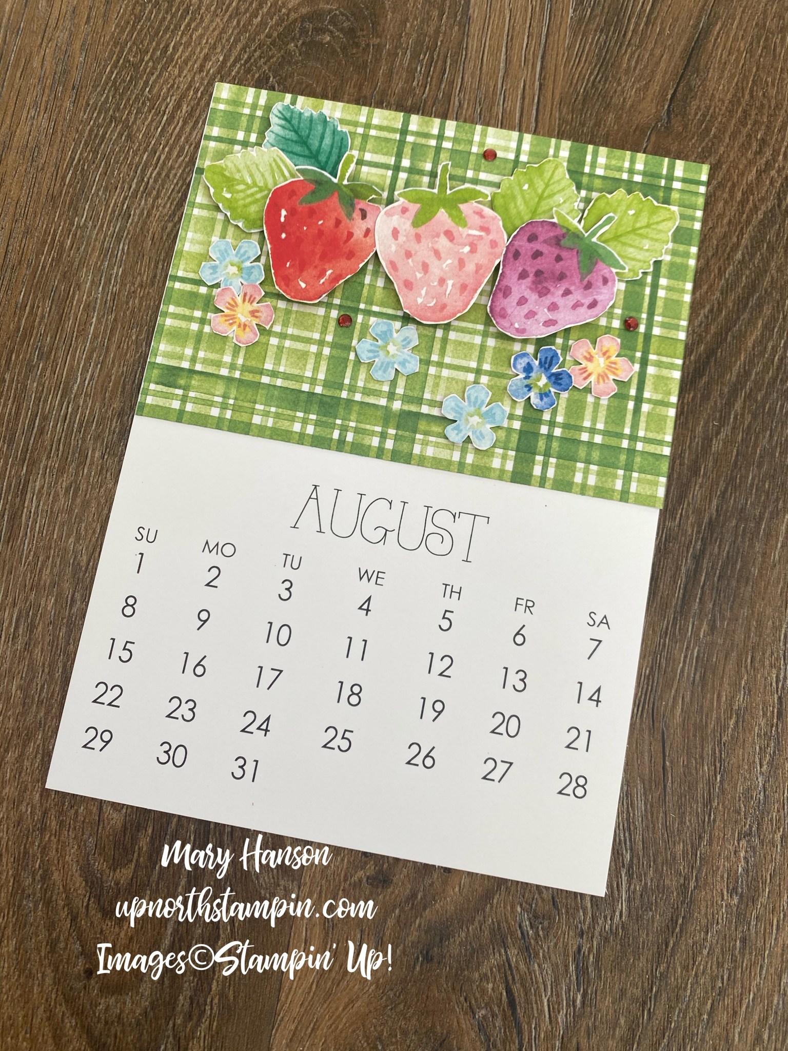A Calendar for Katie! – Up North Stampin'