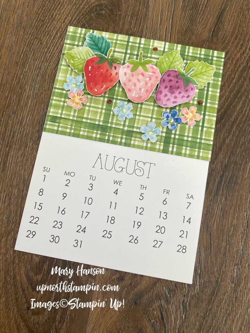 A Calendar for Katie! – Up North Stampin'