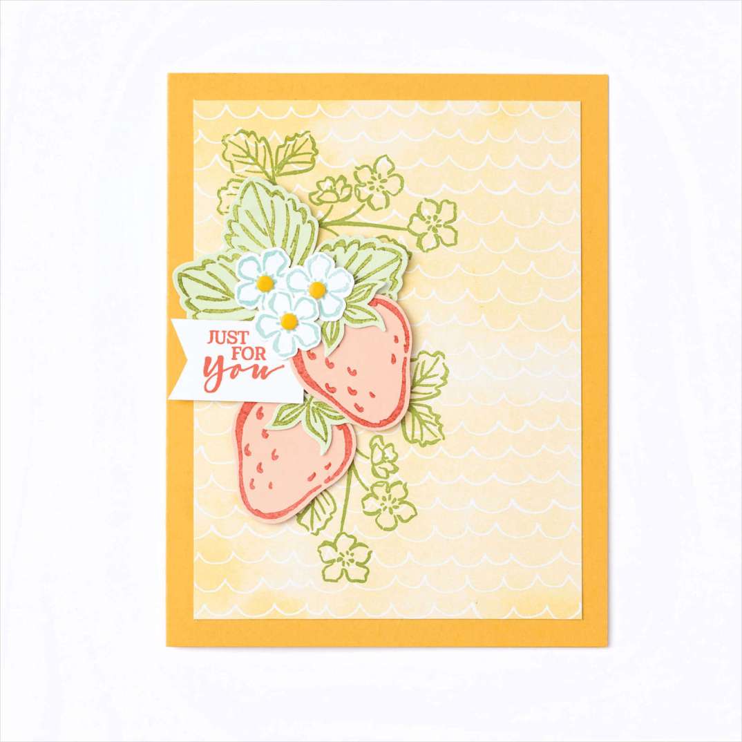 The Sweet Strawberry Bundle is BACK! – Up North Stampin'