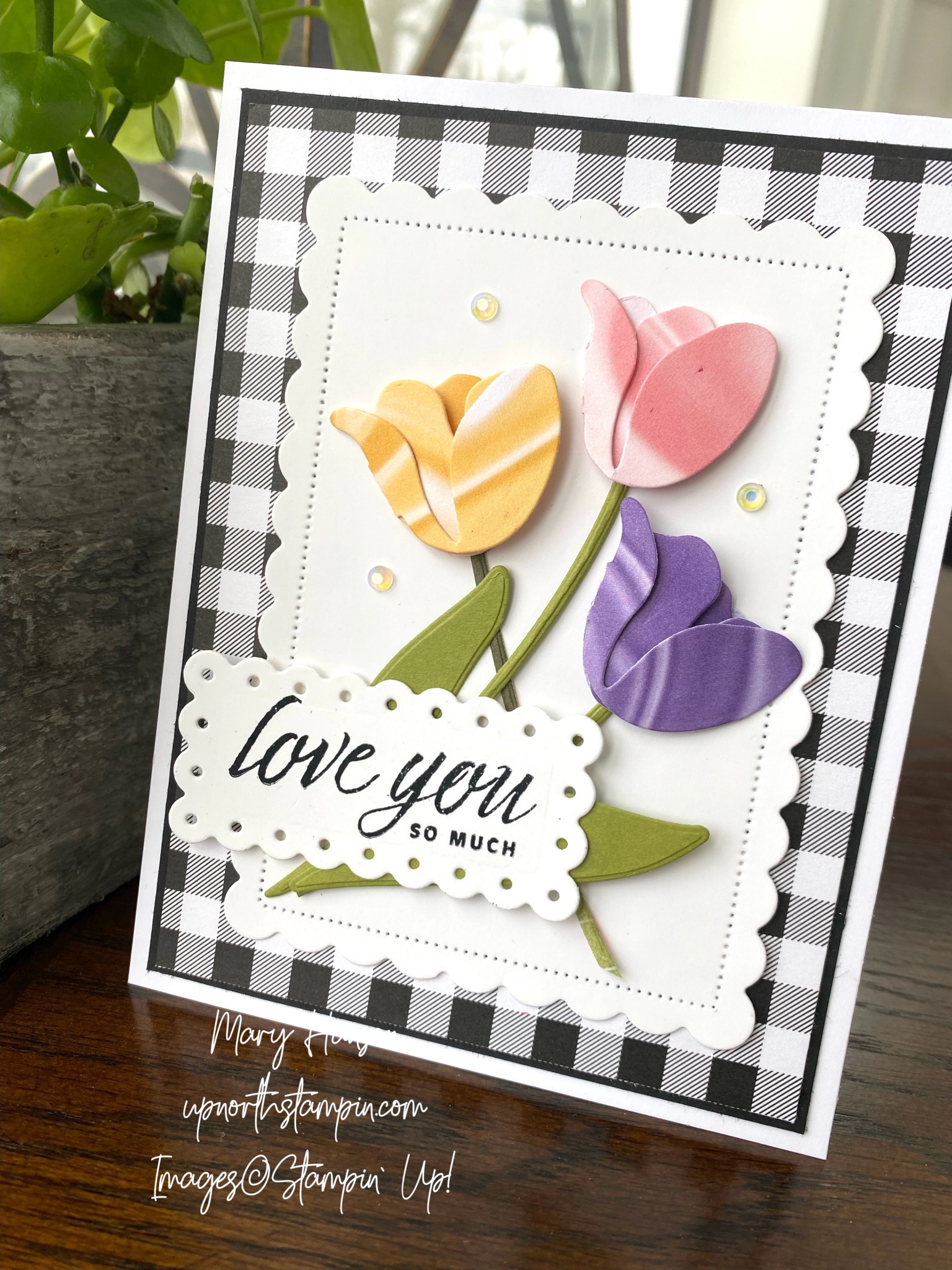 Swirls of Tulips! – Up North Stampin'