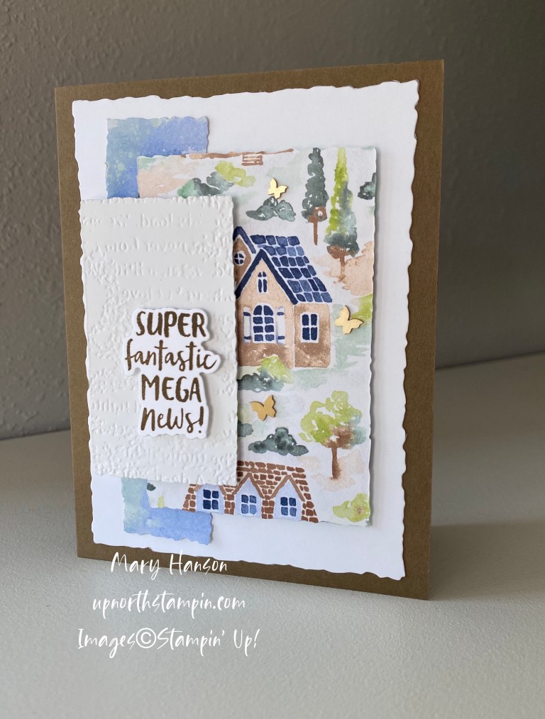 Deckled Rectangles Dies – These are Game Changers! – Up North Stampin'