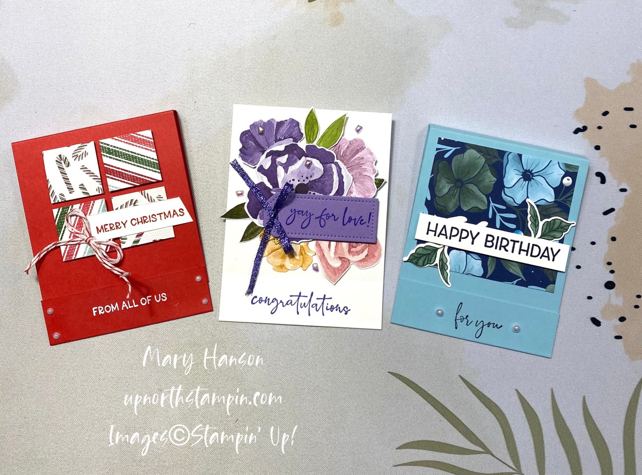 Matchbook Gift Card Holders – So Fun! – Up North Stampin'
