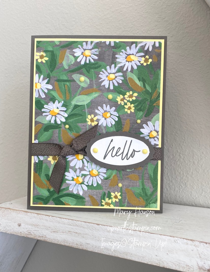These Papers are INDEED Fresh as a Daisy! – Up North Stampin'
