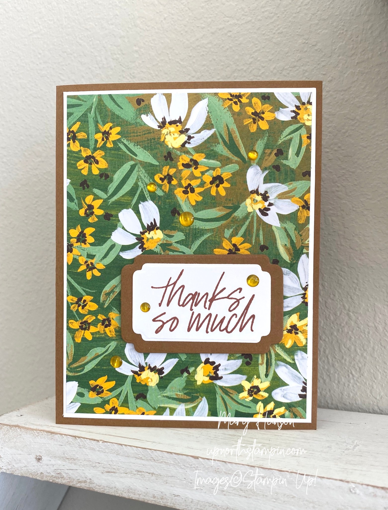 These Papers are INDEED Fresh as a Daisy! – Up North Stampin'