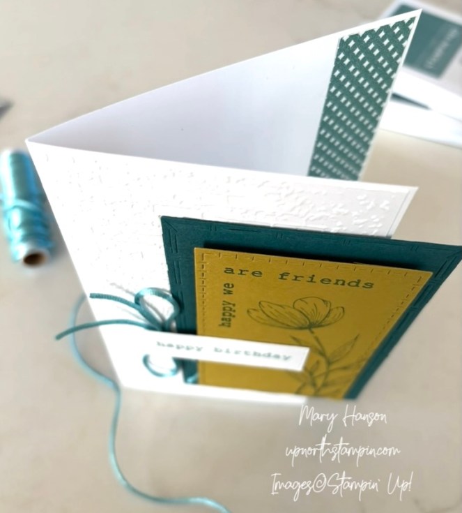 My OnStage Swap Card! – Up North Stampin'